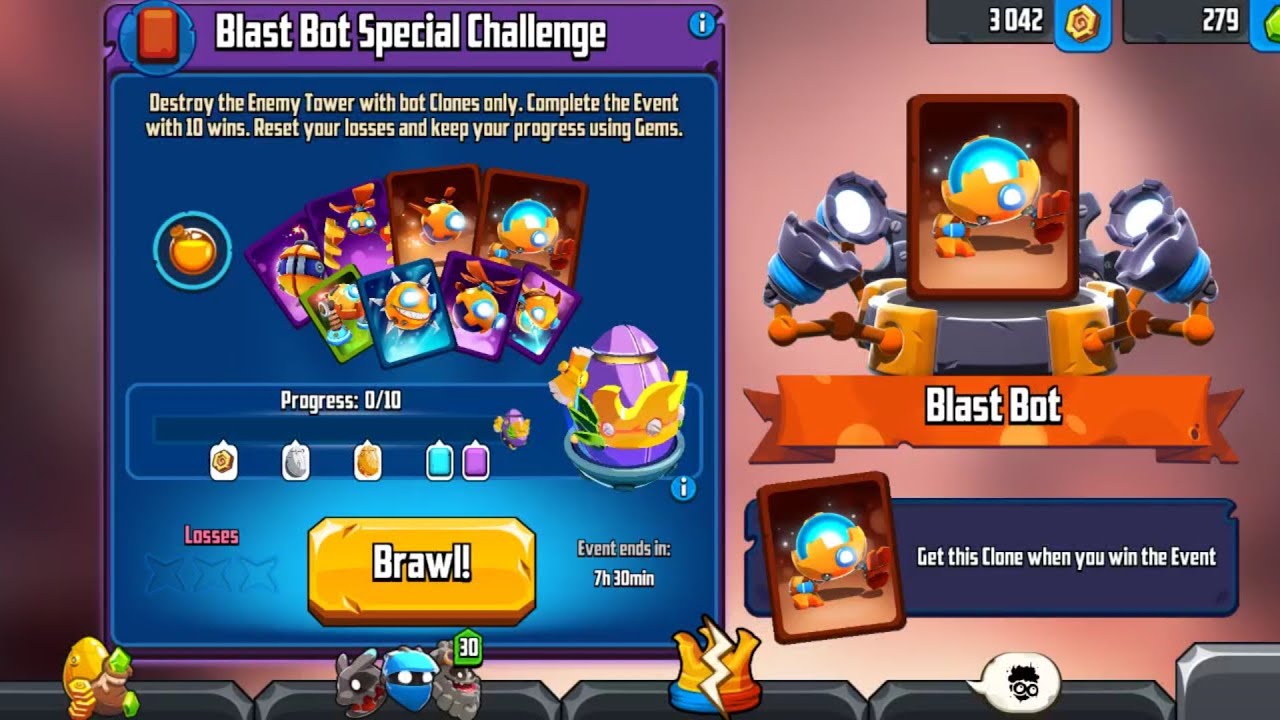 Blast Bot Special Challenge - Badland Brawl Gameplay | Aapka Gaming ...
