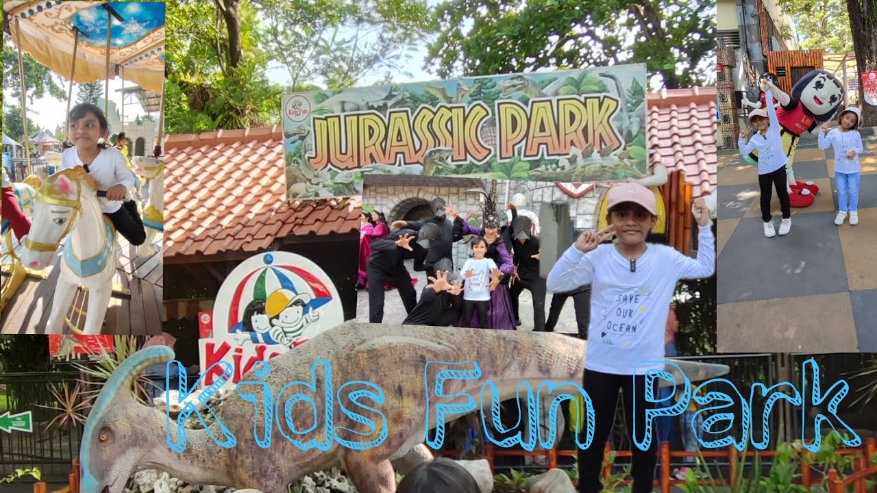 Keseruan main di Kids Fun Park yogyakarta - YouTube