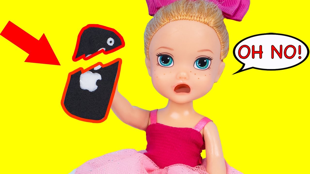 Elsa Drops her iPhone and gets into Trouble! - YouTube