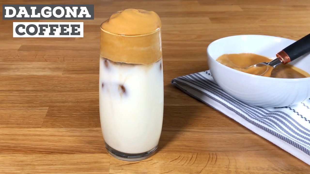 Dalgona Coffee Recipe | How to Make Whipped Coffee | Just Cook! - YouTube