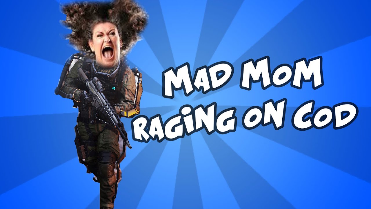 MAD MOM OF 2 KIDS RAGES ON COD - YouTube