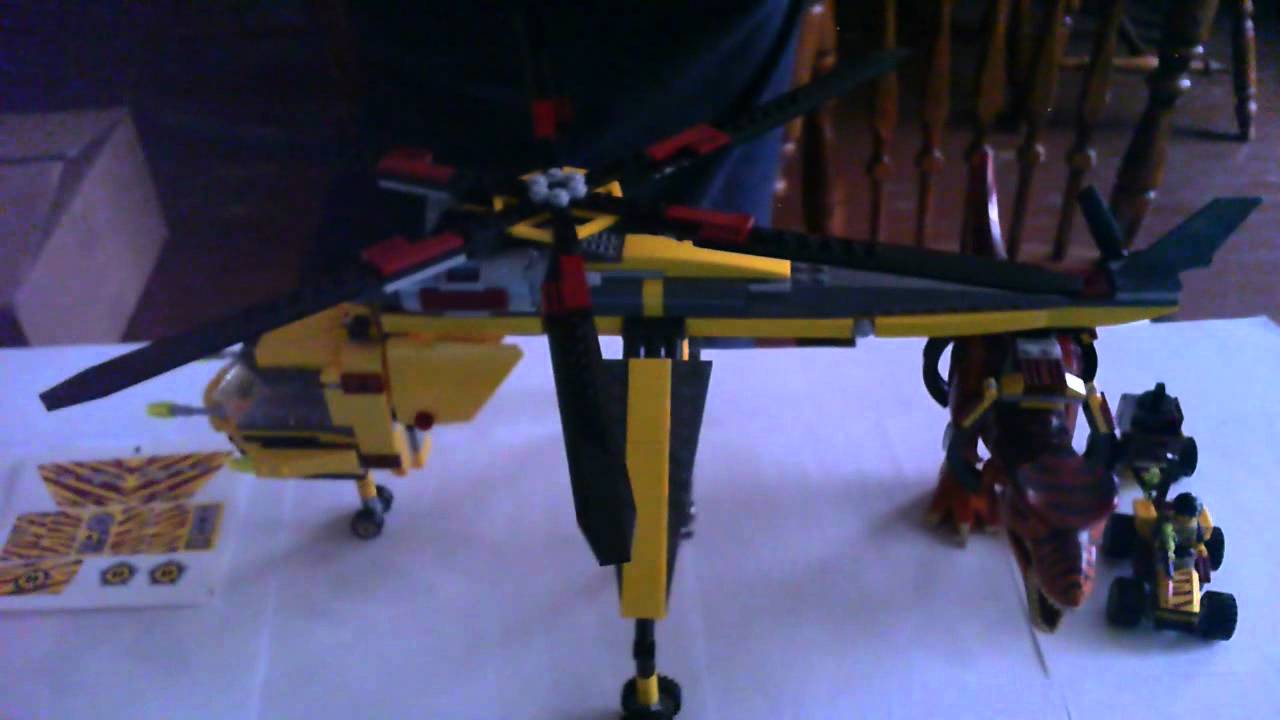 Lego Dino 2012 5886 T-Rex Hunter Review - YouTube