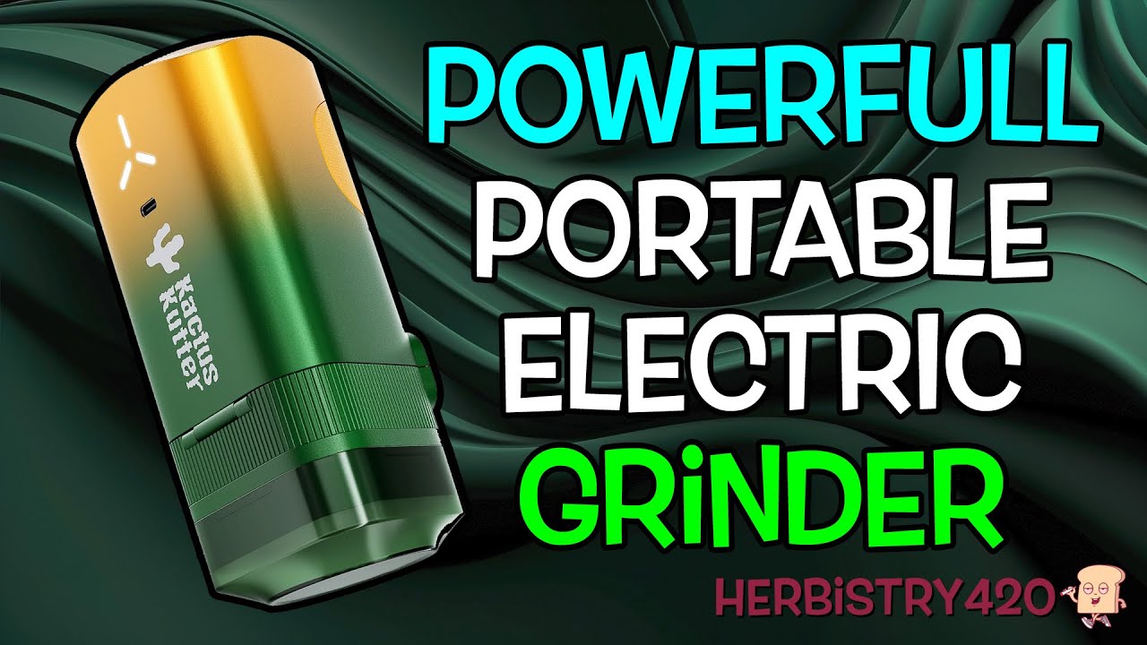 This Grinder CHANGES EVERYTHING! | Kactus Kutter K2 Pro Electric Herb ...