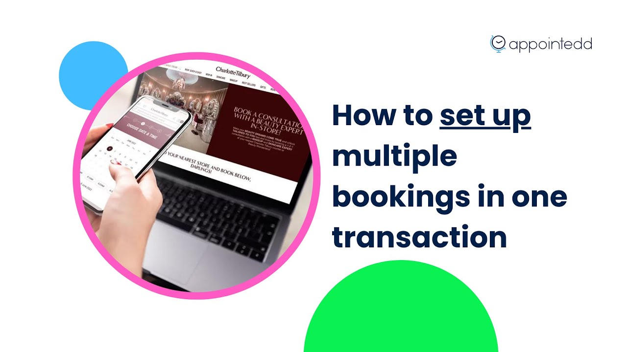 Setting up multiple bookings in one transaction - YouTube