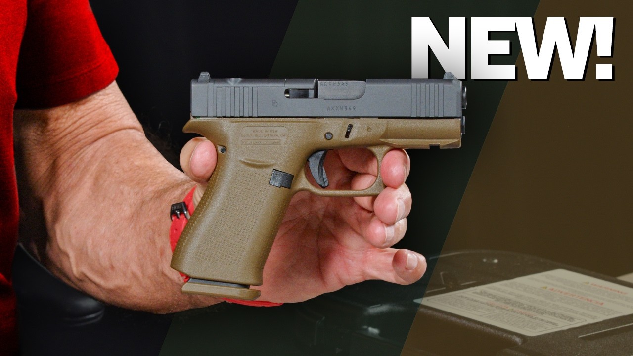 FDE Glock 43X | The Glock Lineup is Complete! - YouTube