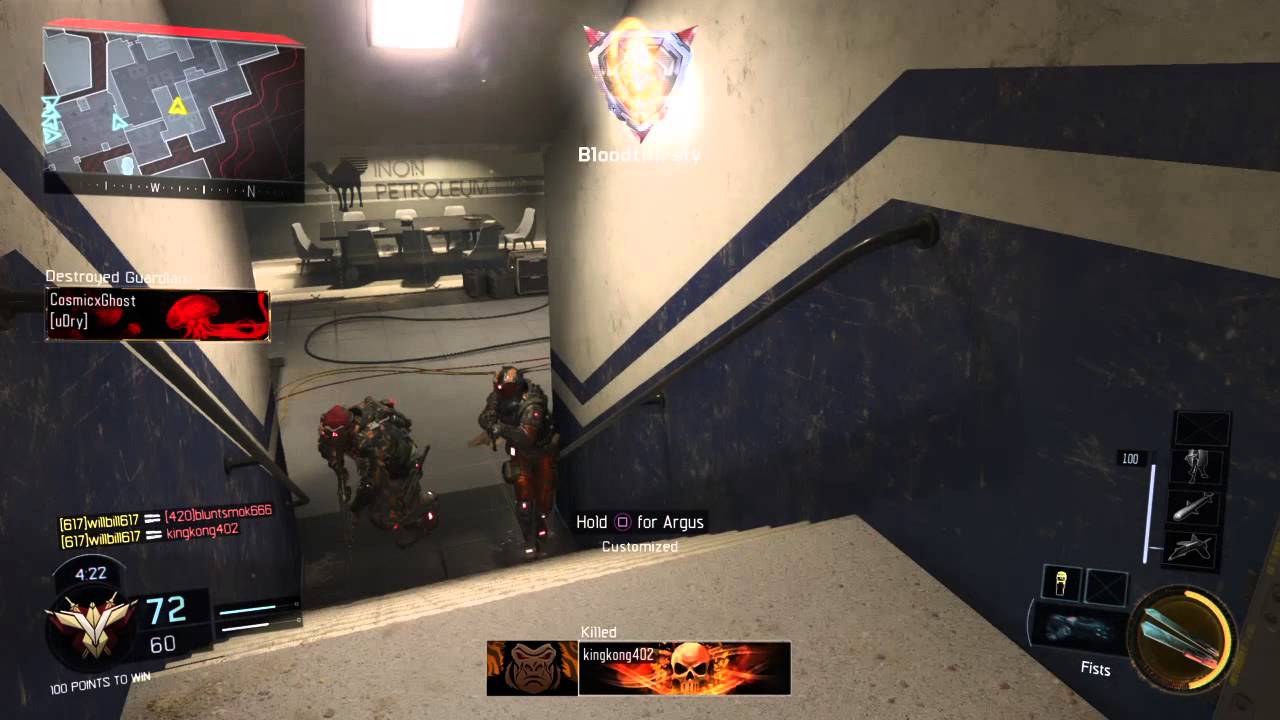Call of Duty Black Ops III Fury Ripper Kill rip rip cuh - YouTube