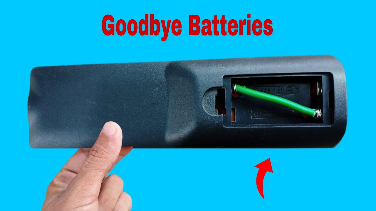 Say Goodbye to Batteries Innovative Tv Remote Solution - YouTube