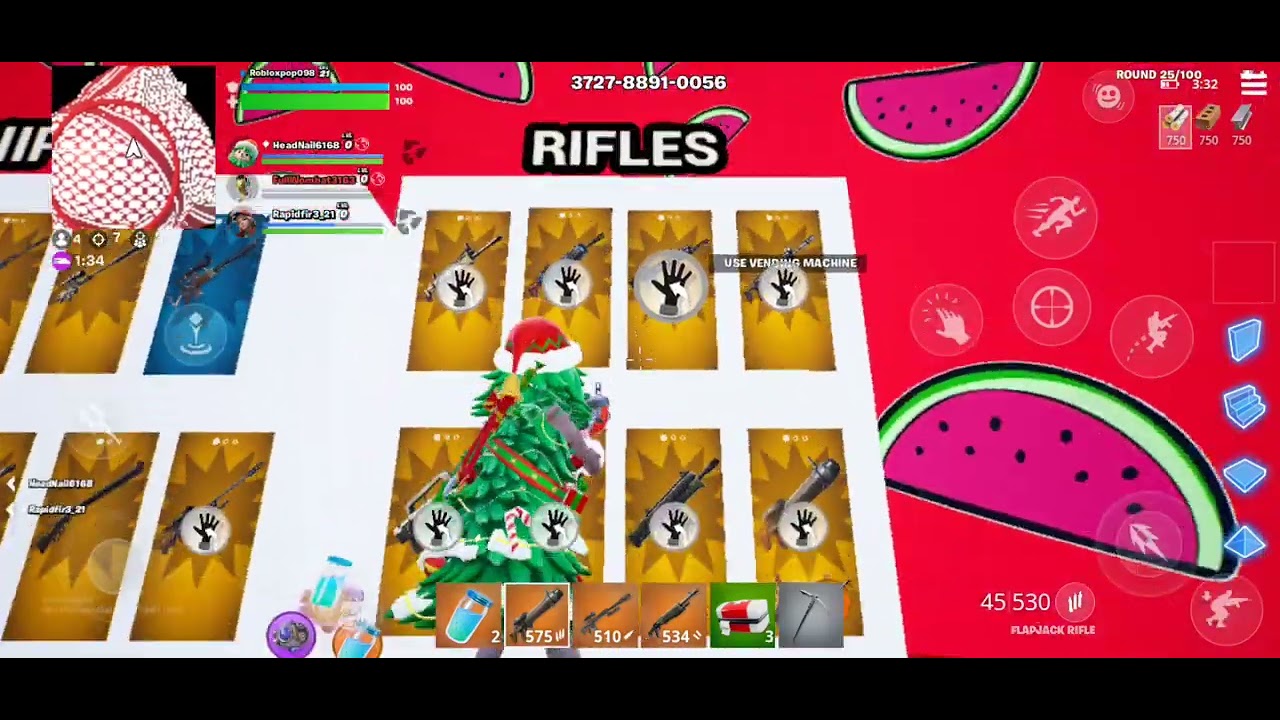 playing fortnite but it's watermelon wars 😋 - YouTube