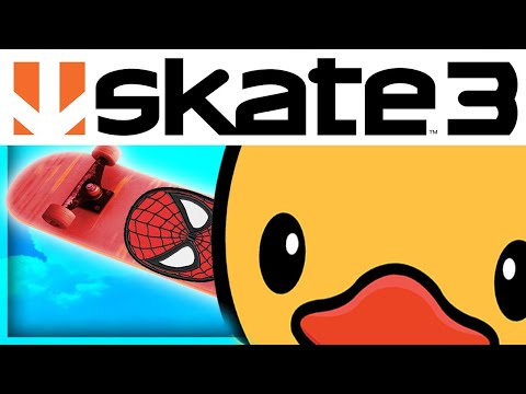 SPIDERMAN IN SKATE 3 (Skate 3 Glitches & Skate 3 Funny Moments)