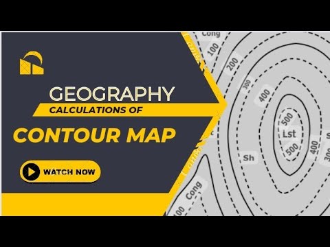 geography contour map calculation remedial mid exam // የኮንትሩ ማፕ አሰላል ...