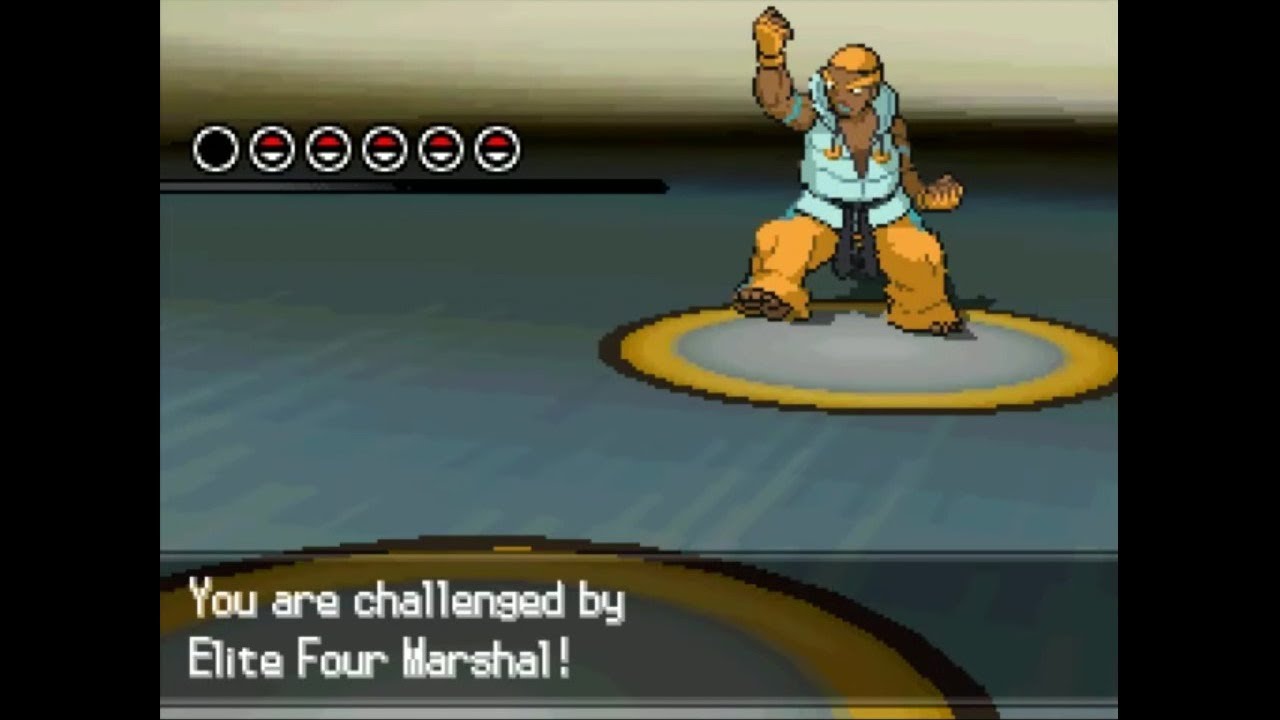 Pokémon Black 2/White 2 - Elite Four Marshal - YouTube