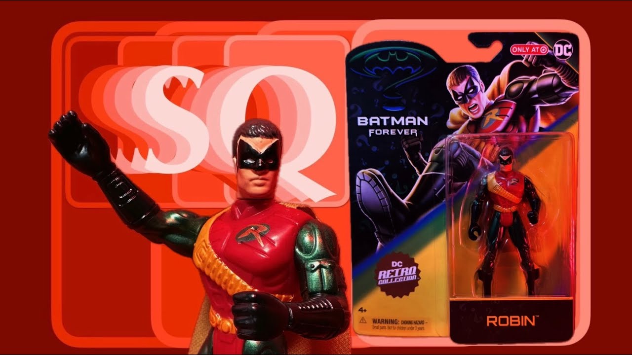 SQ Retro Reviews Batman Forever Robin Spin Master HD 1080p - YouTube