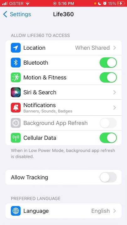 How to enable or disable background app refresh in Life360 app? - YouTube