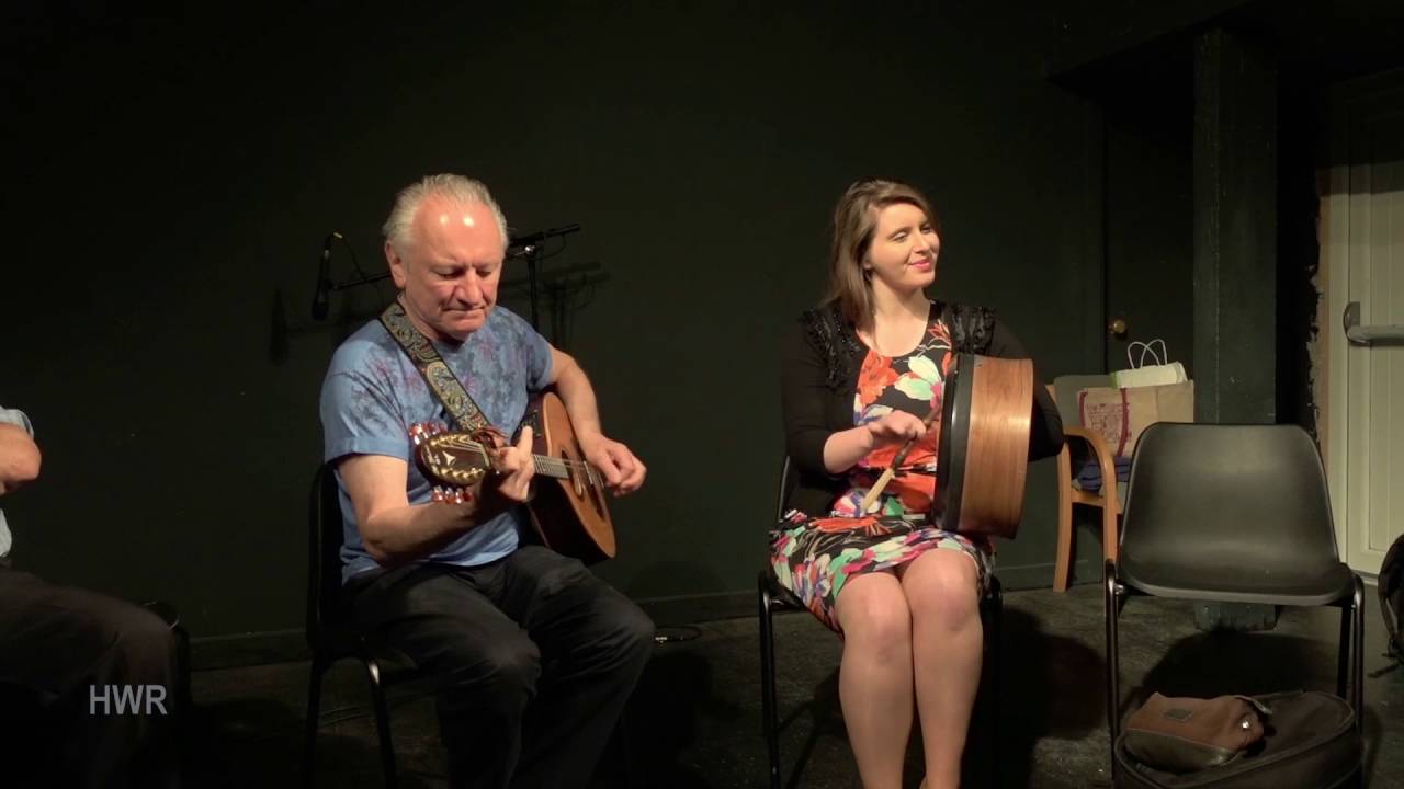 Aimee Farrell Courtney, bodhran & Dónal Lunny, bouzouki (1), Craiceann ...
