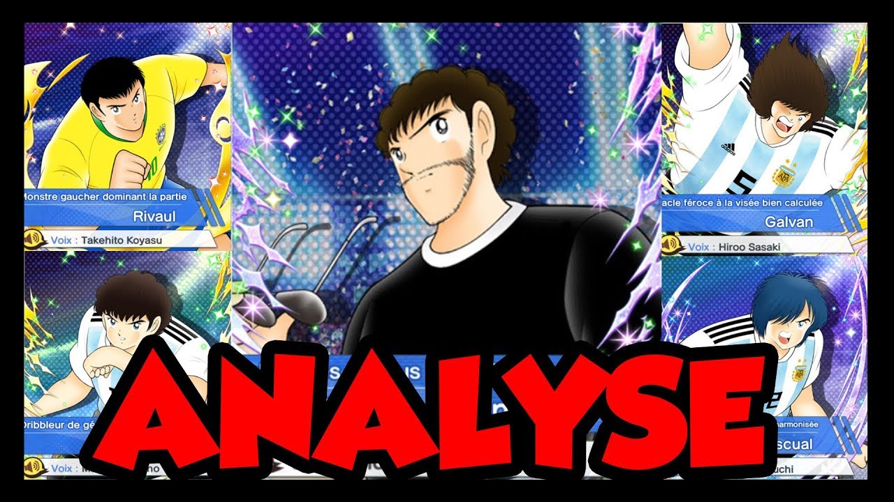 ANALYSE Roberto, Rivaul, Galvan, Diaz, Pascual - Captain Tsubasa DT ...