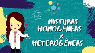 Diferença entre mistura homogênea e mistura heterogênea