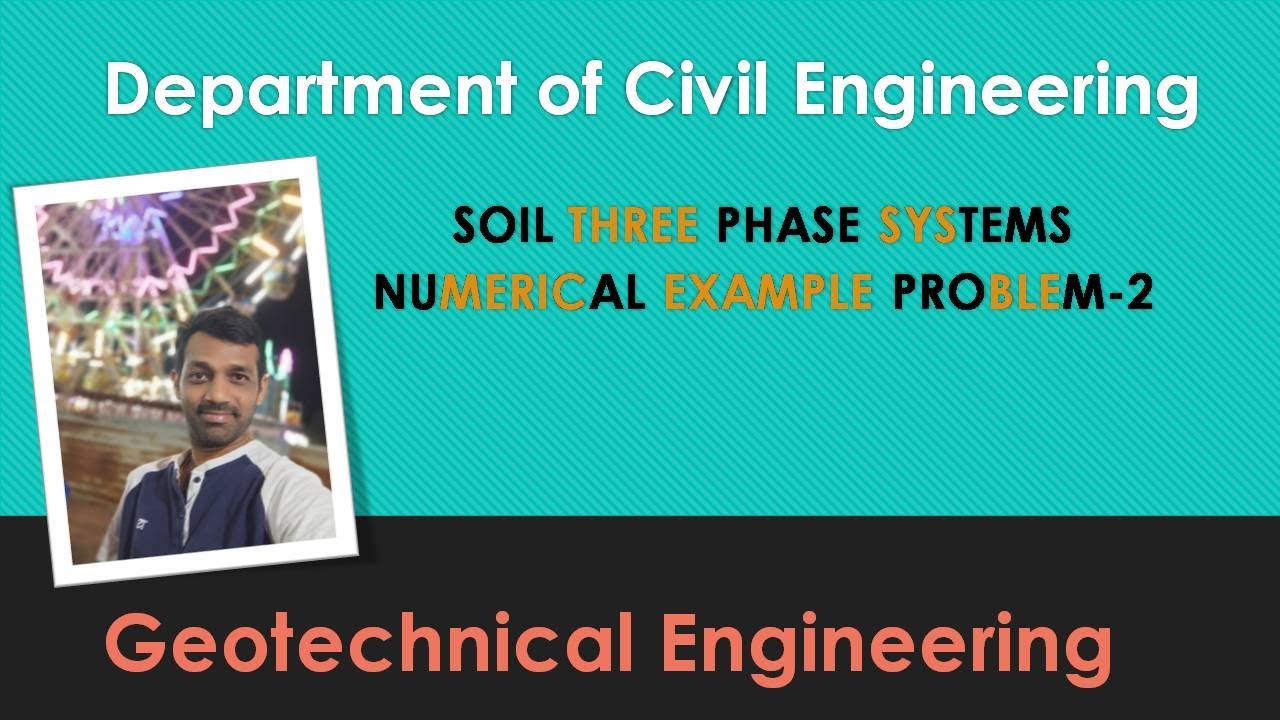 Soil Three phase System Numerical Problem-2 - YouTube
