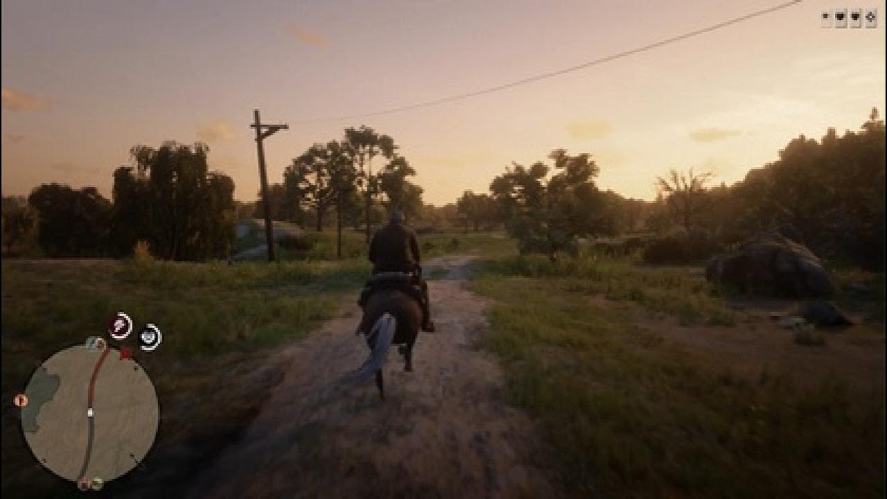 RDR2 Scary sunset - YouTube