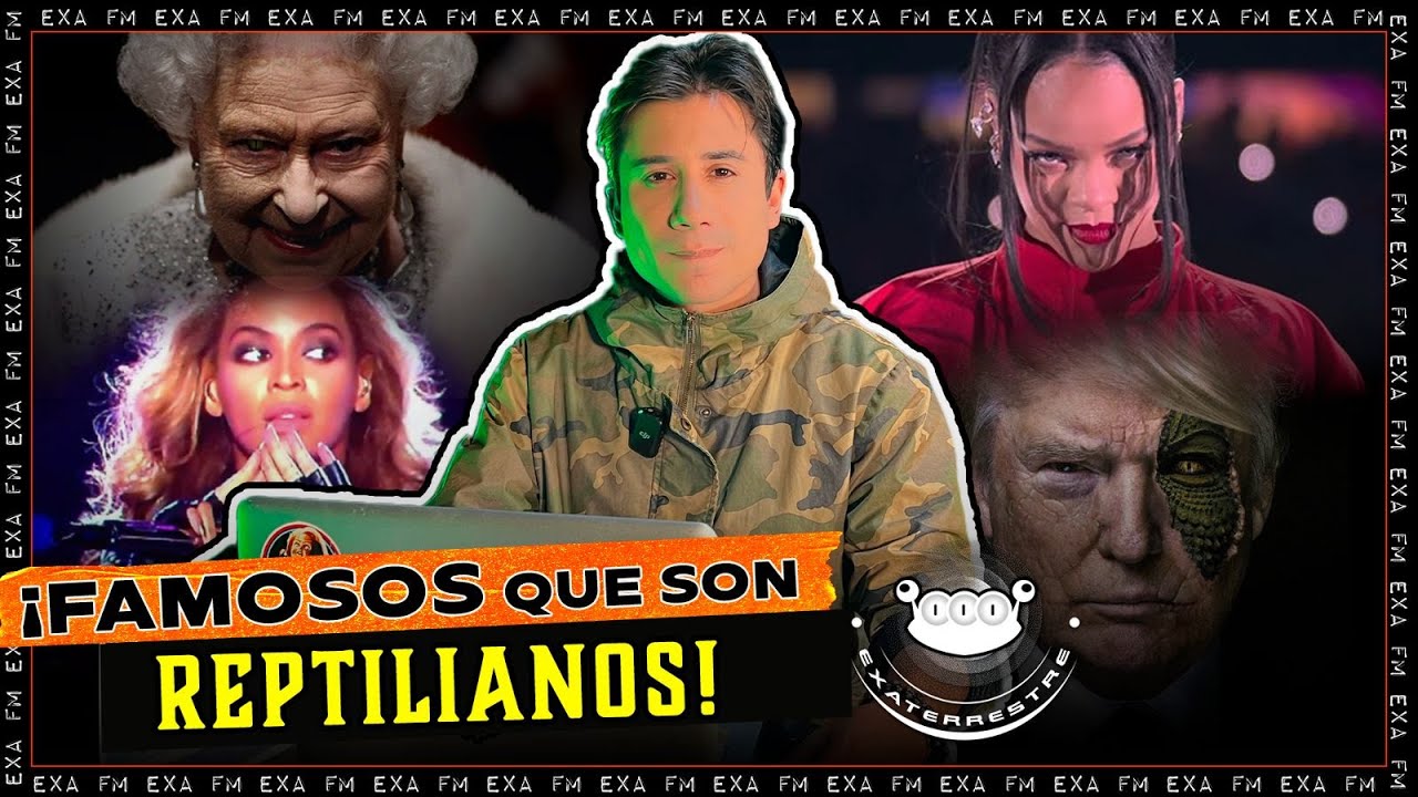 Famosos que son reptilianos ¿realmente existen? Episodio 7 | Alain Luna ...