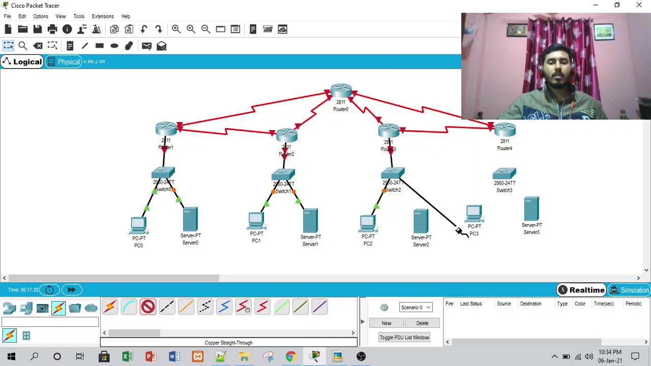 Cisco packet tracer: basic configuration | Question solve in packet ...