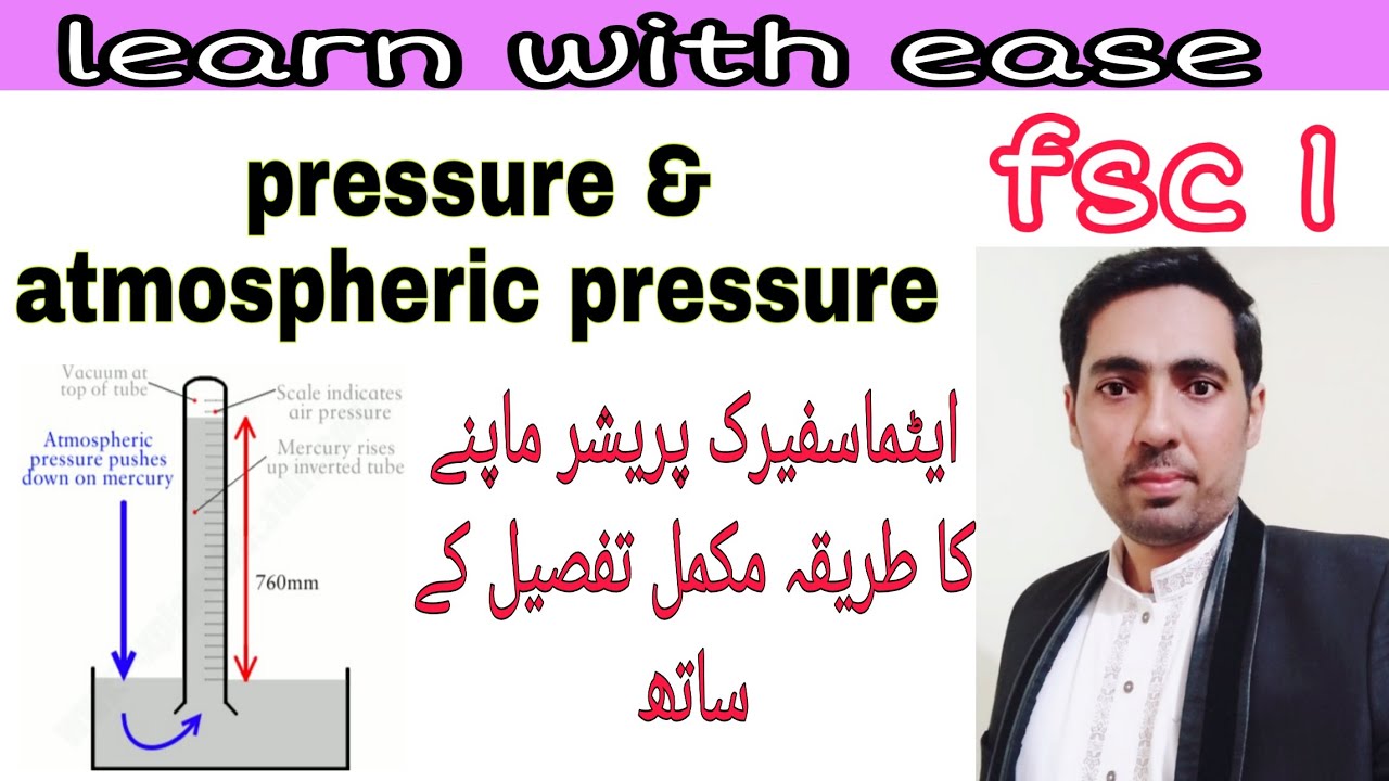 Atmospheric pressure//measurement of atmospheric pressure(class 11 ...