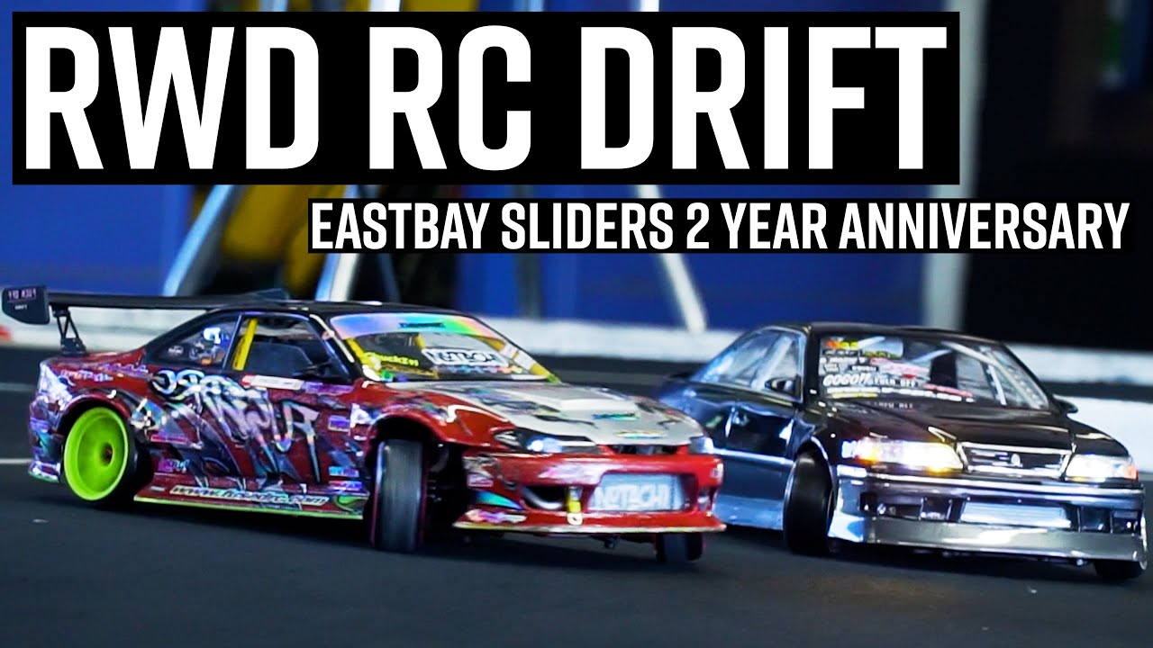 RWD RC DRIFT! // Eastbay Sliders 2 Year Anniversary Drift Session at ...