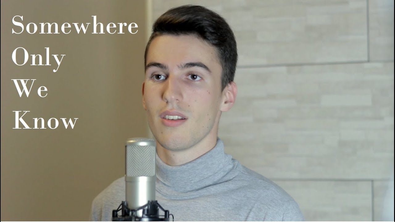Somewhere Only We Know - Keane (Cover by Daniel Toth) - YouTube