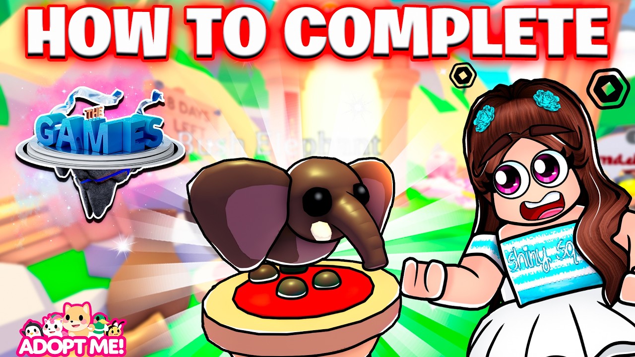 How to Complete ROBOX THE GAMES ADOPT ME - YouTube