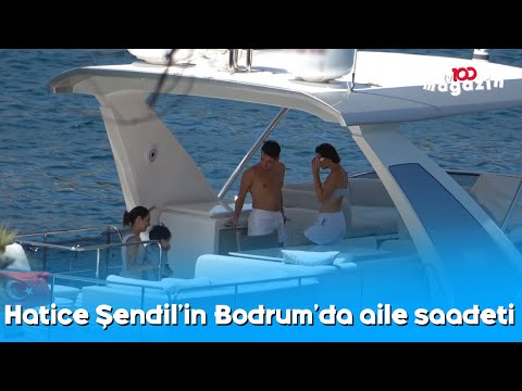 Uyanış Büyük Selçuklu'nun Terken Hatun'u Hatice Şendil'in Bodrum'da aile saadeti