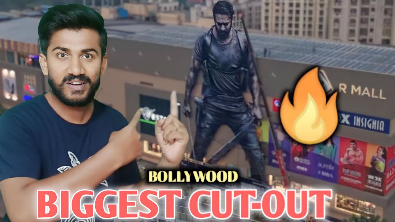 BOLLYWOOD లోనే BIGGEST CUT-OUT 😲 SALAAR 🔥|| 5కిలో మీటర్లు దాకా అదే CUT ...
