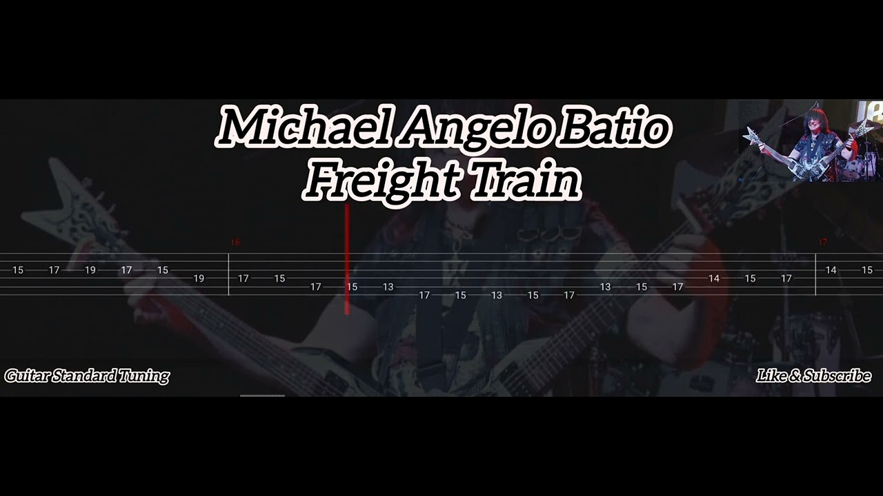 Michael Angelo Batio - Freight Train ( Tab Guitar ) - YouTube