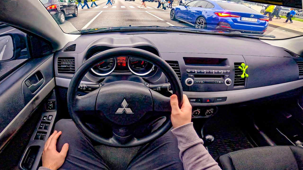 2008 Mitsubishi Lancer X - POV TEST DRIVE - YouTube