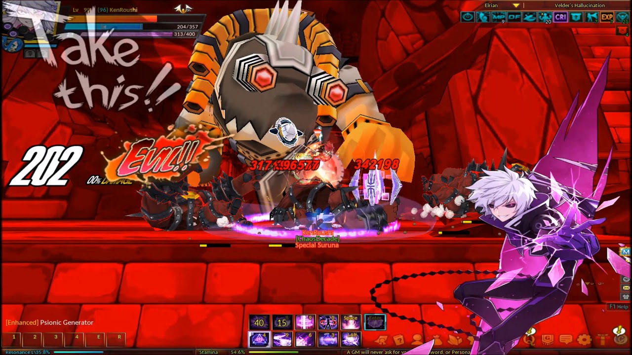 【Elsword NA】 Mastermind : Transcendence Secret Dungeon Gameplay - YouTube