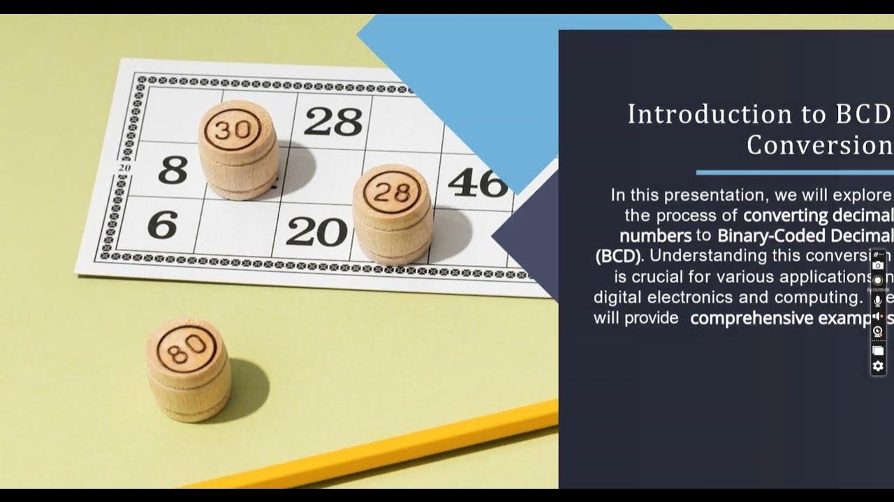 Decimal to BCD Conversion By Krish Mehta and Sanika Kulkarni - YouTube