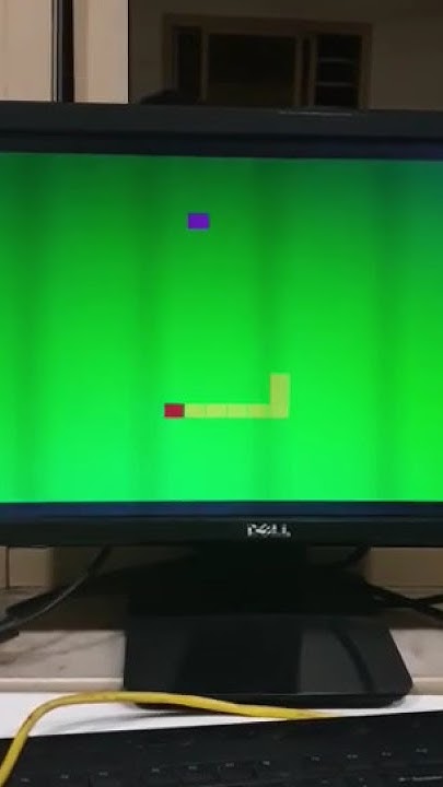 Snake Game implementation through FPGA - YouTube