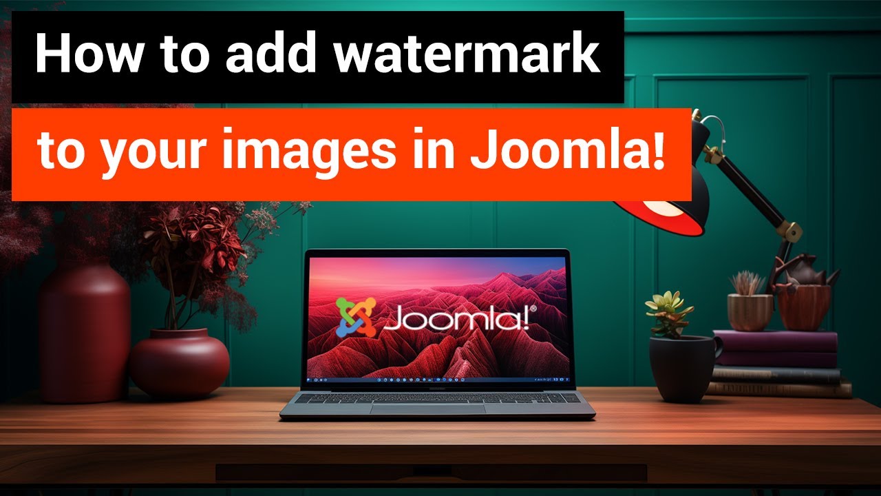How to add watermark to your images in Joomla! - YouTube
