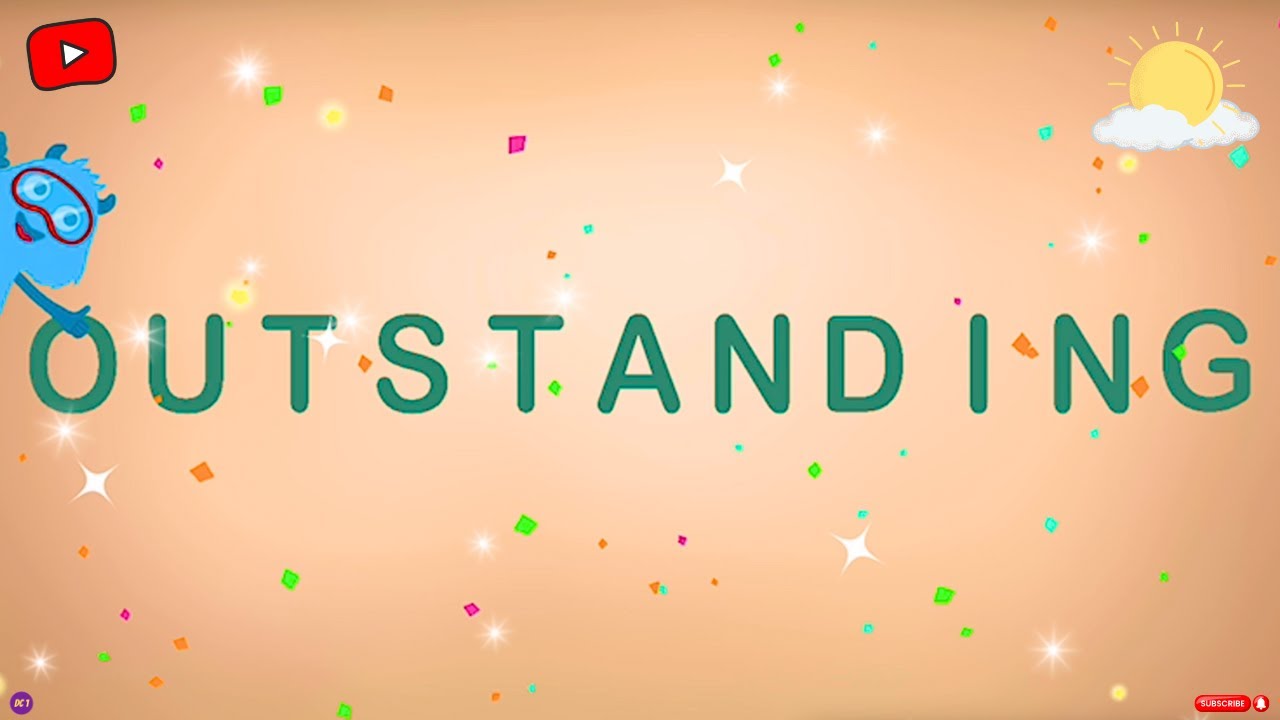 🔤🌈 Spell & Play: The Magic of "OUTSTANDING" | Exciting Alphabet ...