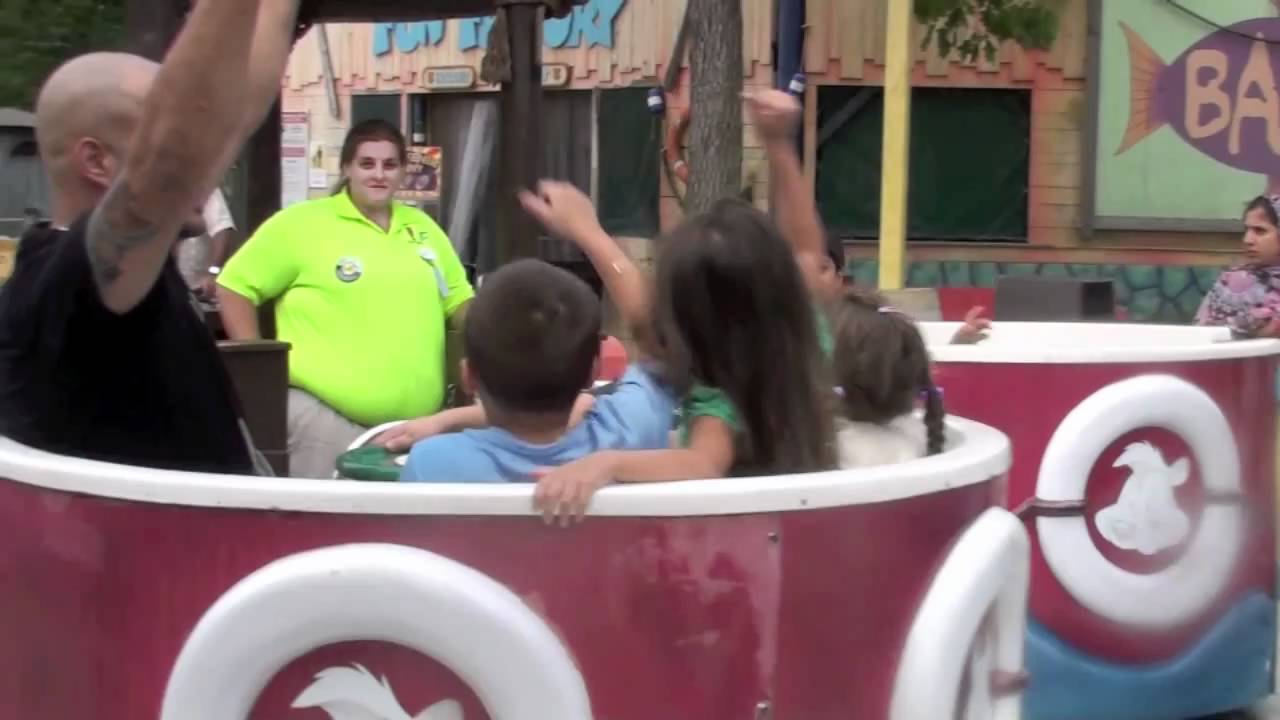 September 12 2010 Great Adventure Tea Cups - YouTube