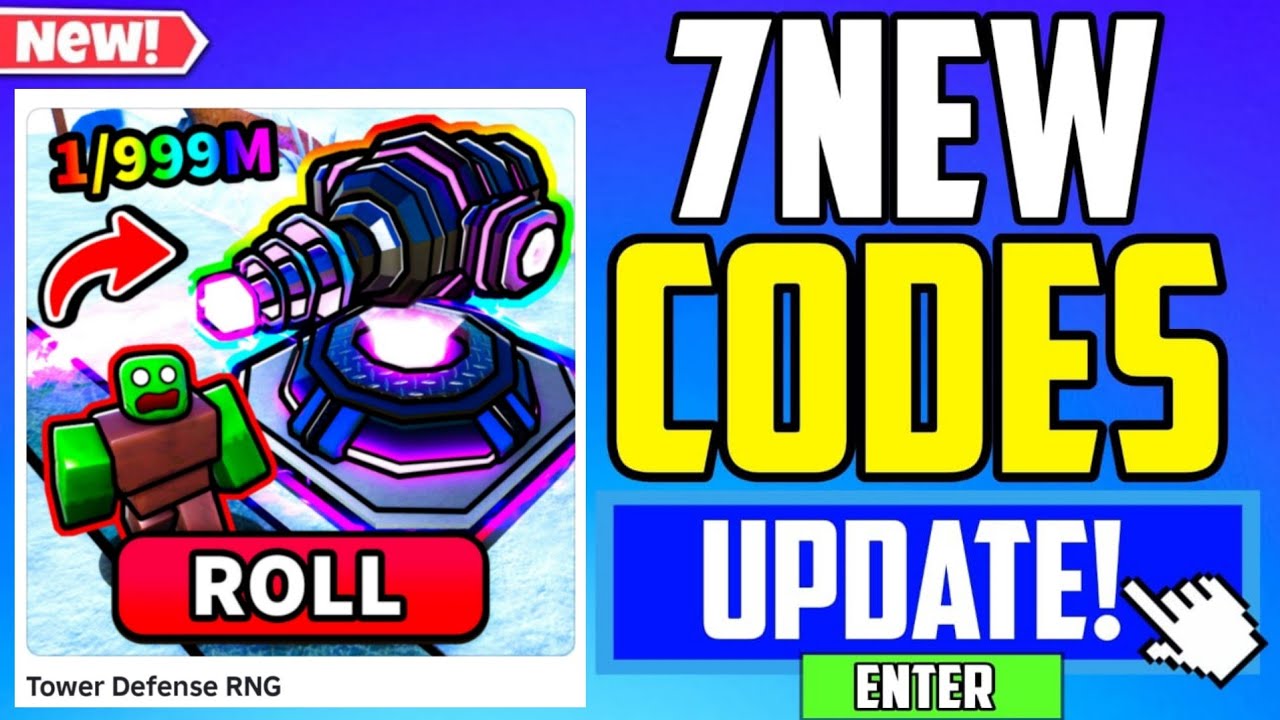 *SECRET UPDATE!* | Tower Defense RNG CODES 2025 (ROBLOX TOWER DEFENSE ...
