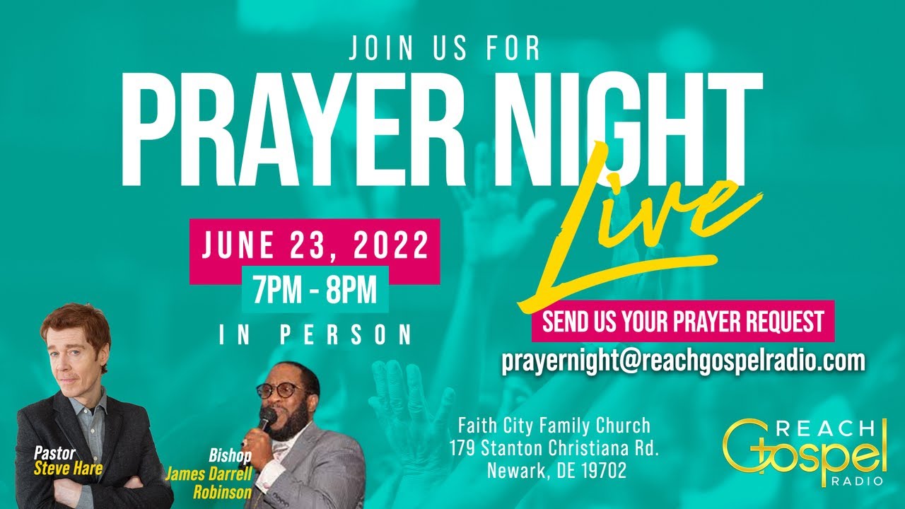 Reach Gospel Radio Prayer Night Live - Let Us Pray For You! - YouTube