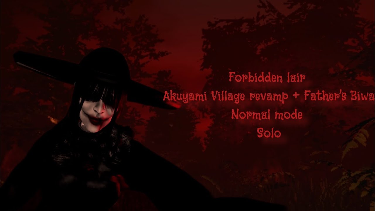 Forbidden lair - Akuyami Village revamp + father's biwa - normal mode ...