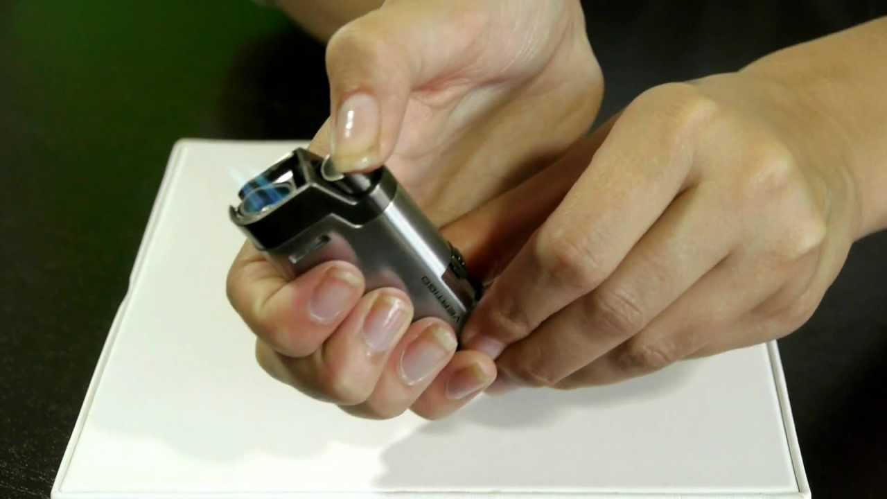 Vertigo Bullet Double Flame Torch Lighters - YouTube