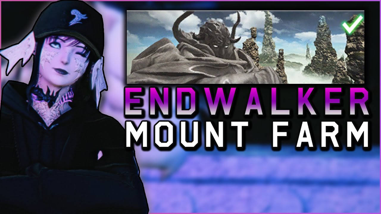 Getting all Endwalker mounts before Dawntrail! | FFXIV Mount Farm - YouTube