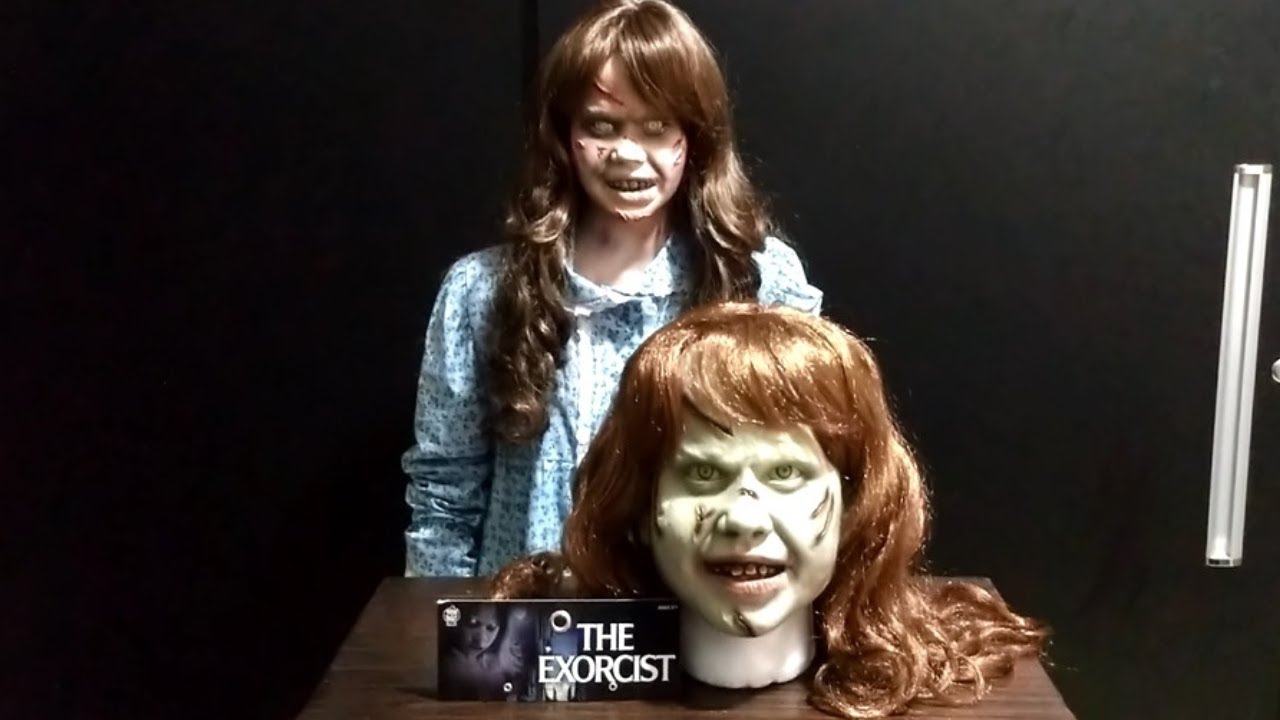 Regan The Exorcist Deluxe Injection Mask Official 1/1 Life-Size ...