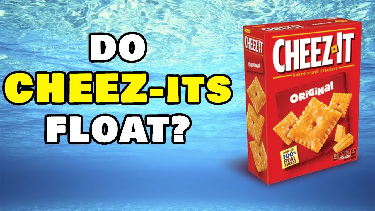 Do CHEEZ ITS Sink Or Float? - YouTube