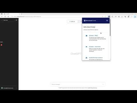Structured Prompt Chrome Extension - Coming Soon! - YouTube