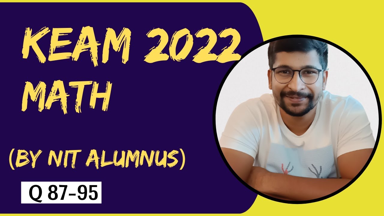 Q 87-95| KEAM 2022 |Trigonometry| Maths Solution - YouTube