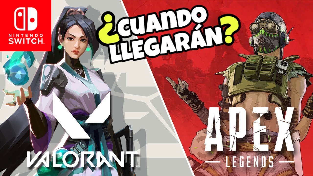 APEX LEGENDS y VALORANT en NINTENDO SWITCH - YouTube