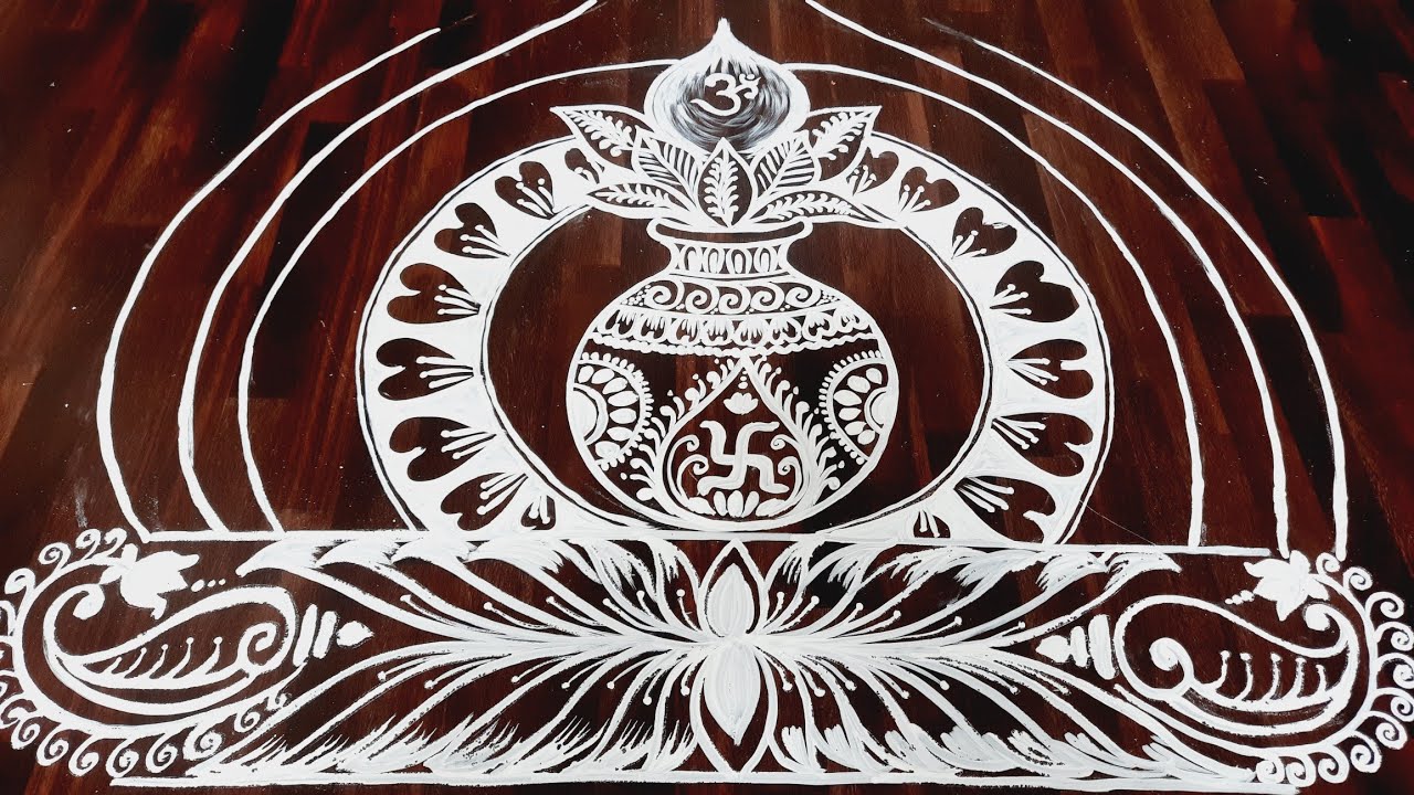 Very Creative Jhoti Chita Design For Manabasa🌹Odia Guruvaar Jhoti Chita ...