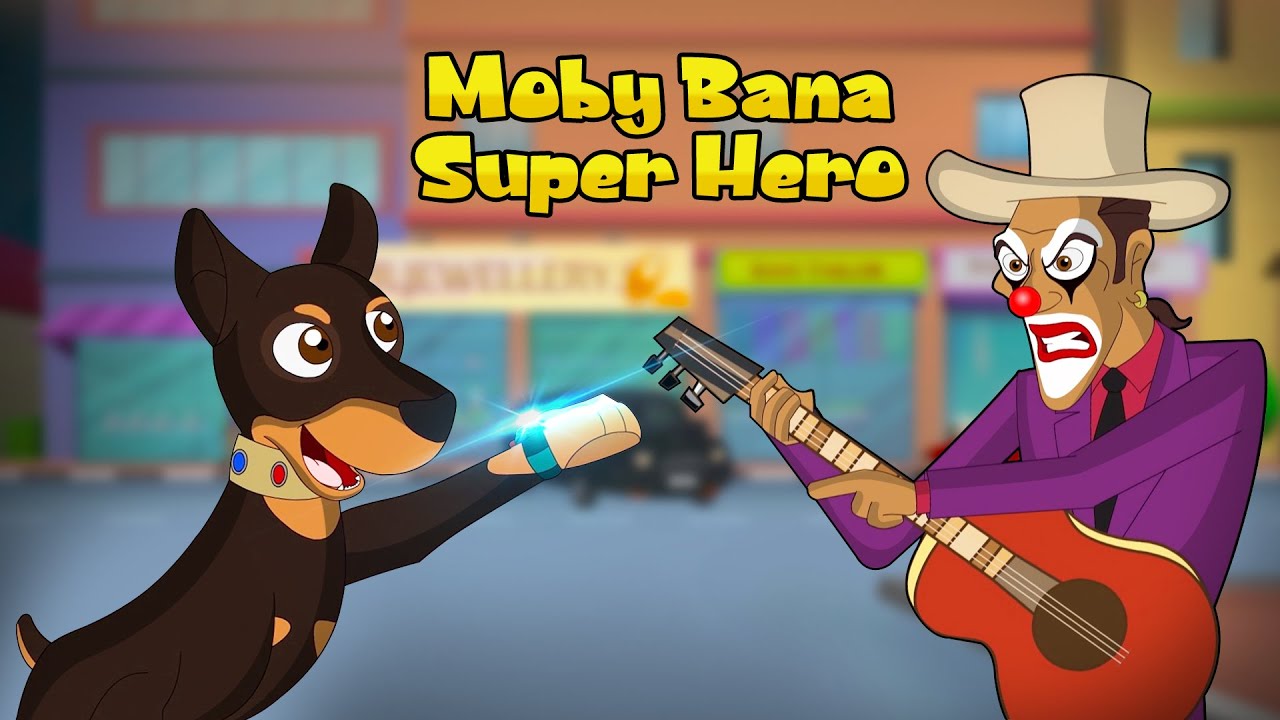 Mighty Raju - Moby bana Super Hero | Cartoon for Kids in Hindi - YouTube